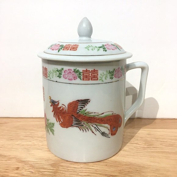 Vintage | Dining | Vintage Traditional Chinese Phoenix Lotus Ceramic ...